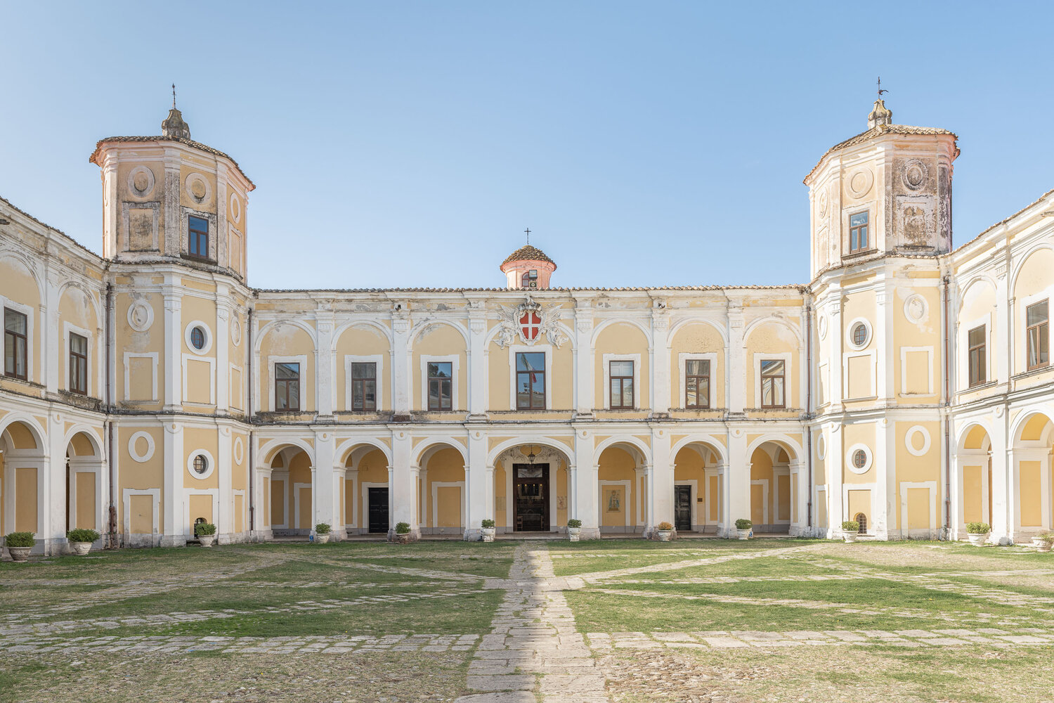 Caserma Di Persano Salerno Italy Map Real Casina Di Caccia Di Persano